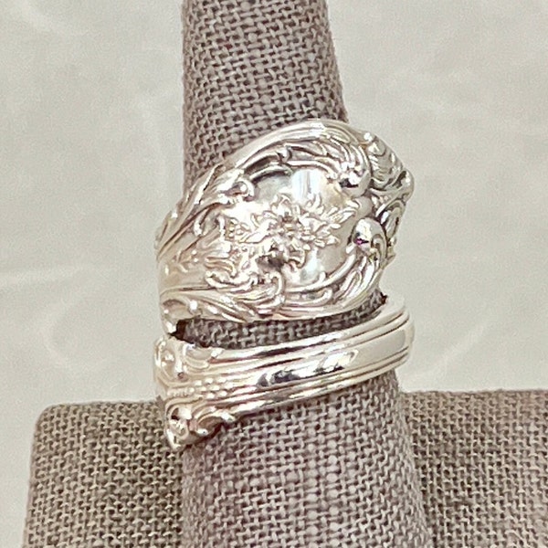 Silver Spoon Ring - Etsy