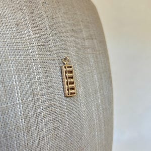 Vintage 14K Yellow Gold Abacus Charm - Etsy