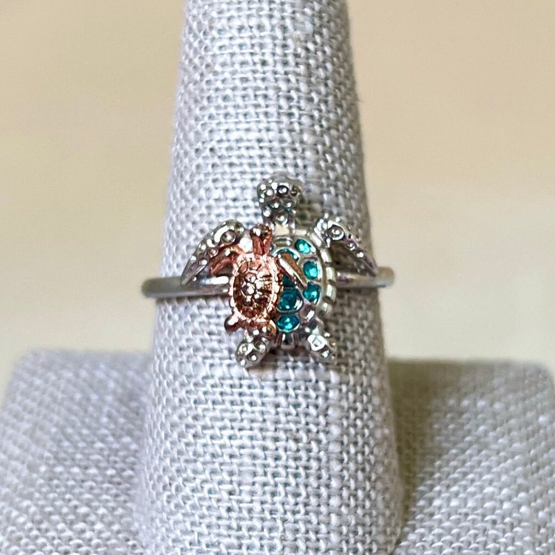 Sea Turtle Ring - Etsy