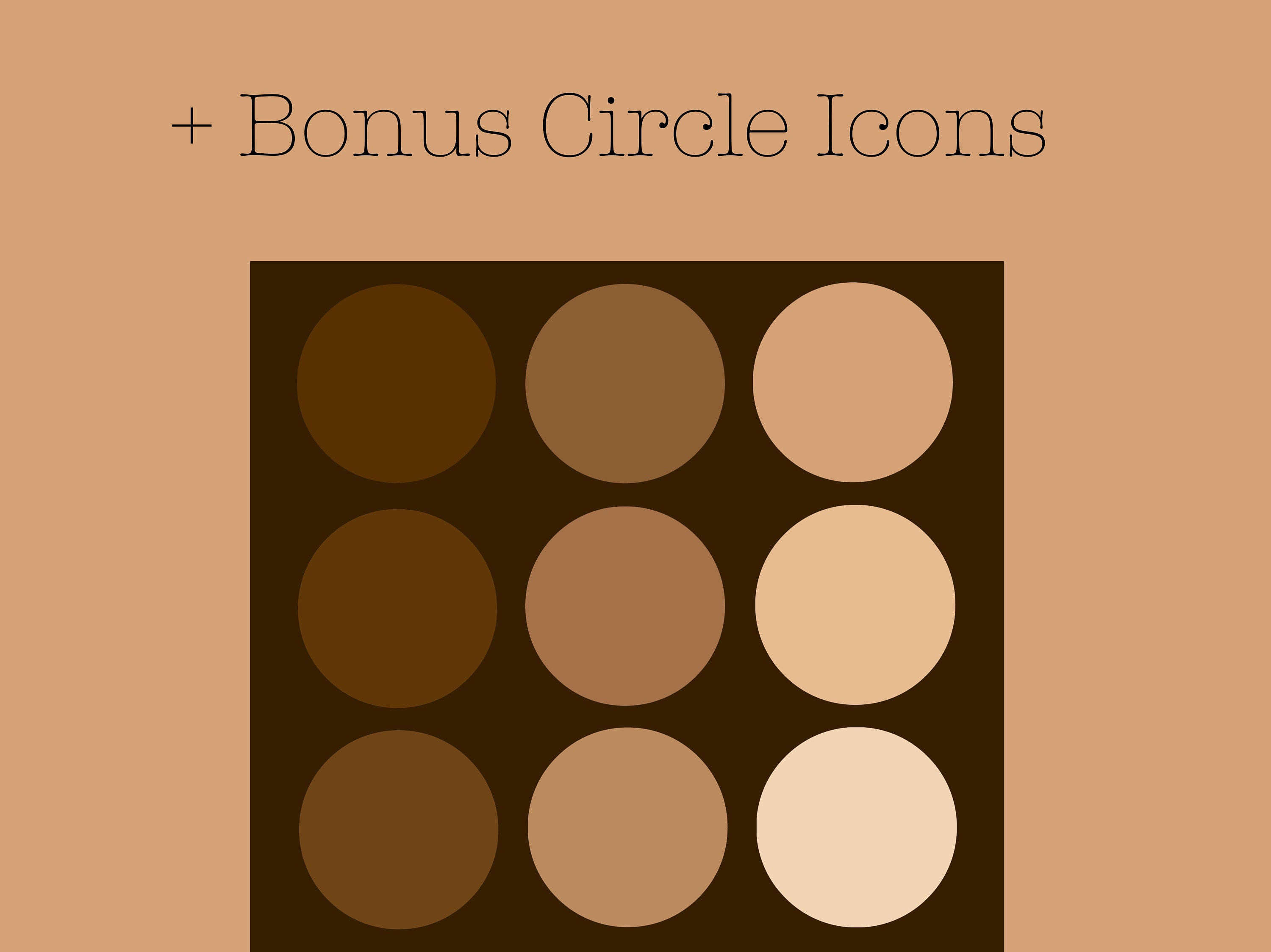 Coffee Pastel Desktop Folder Icons for MacBook and WINDOWS Minimalist ...