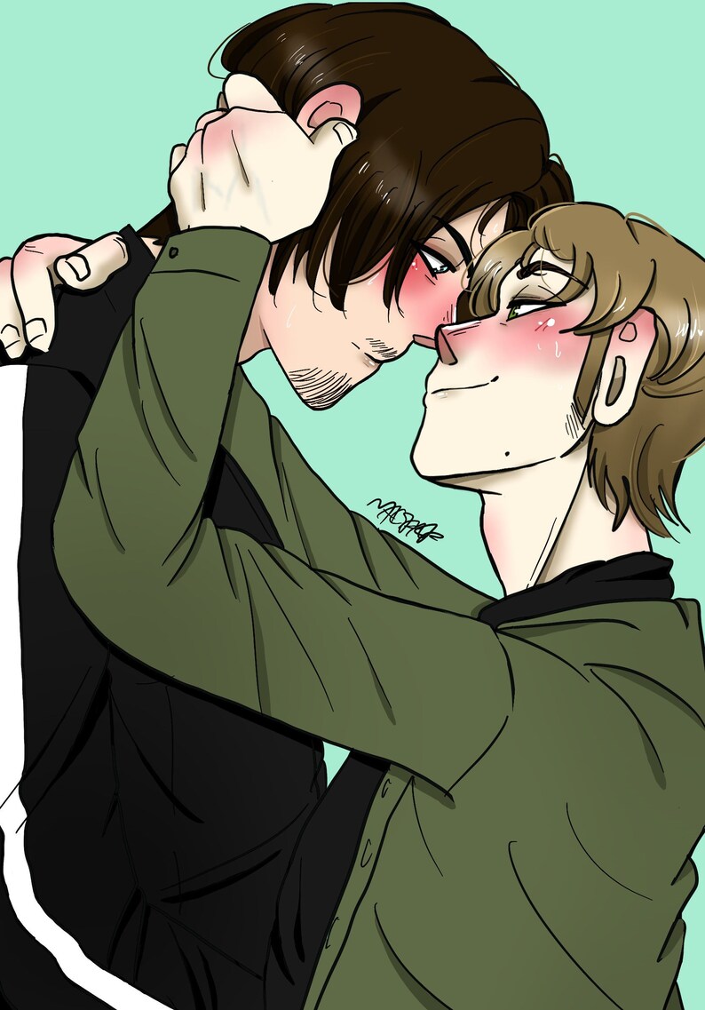 Resident Evil Leon X Ethan Prints - Etsy