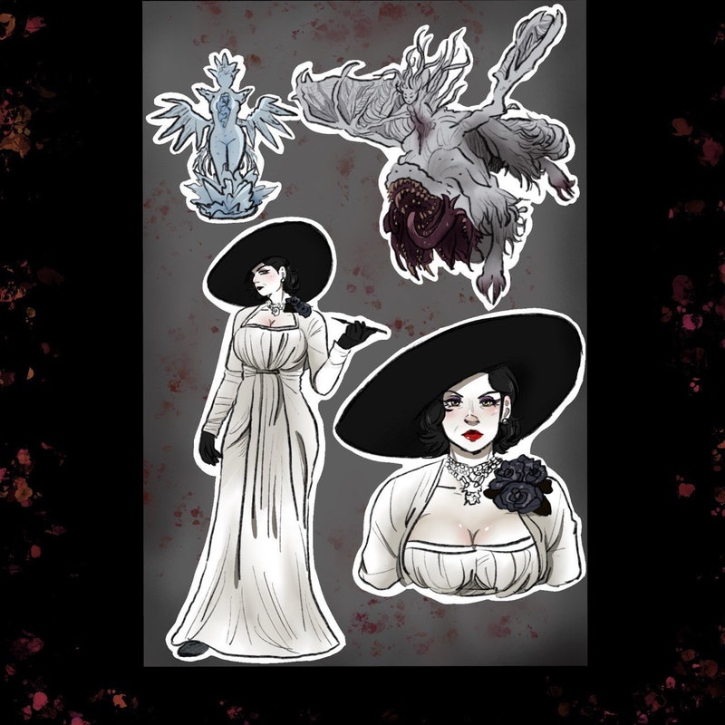 Lady Dimitrescu - Etsy