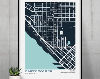 Kraken Map Poster - Etsy