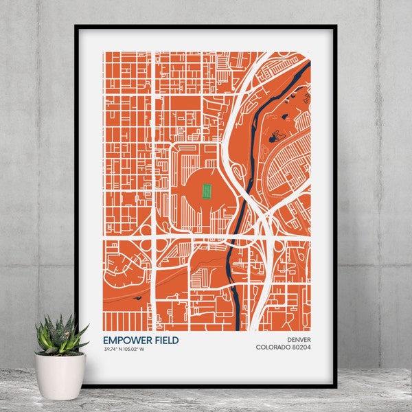 Denver Broncos Posters - Etsy
