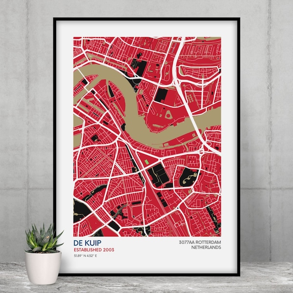 Feyenoord Football Poster - Etsy