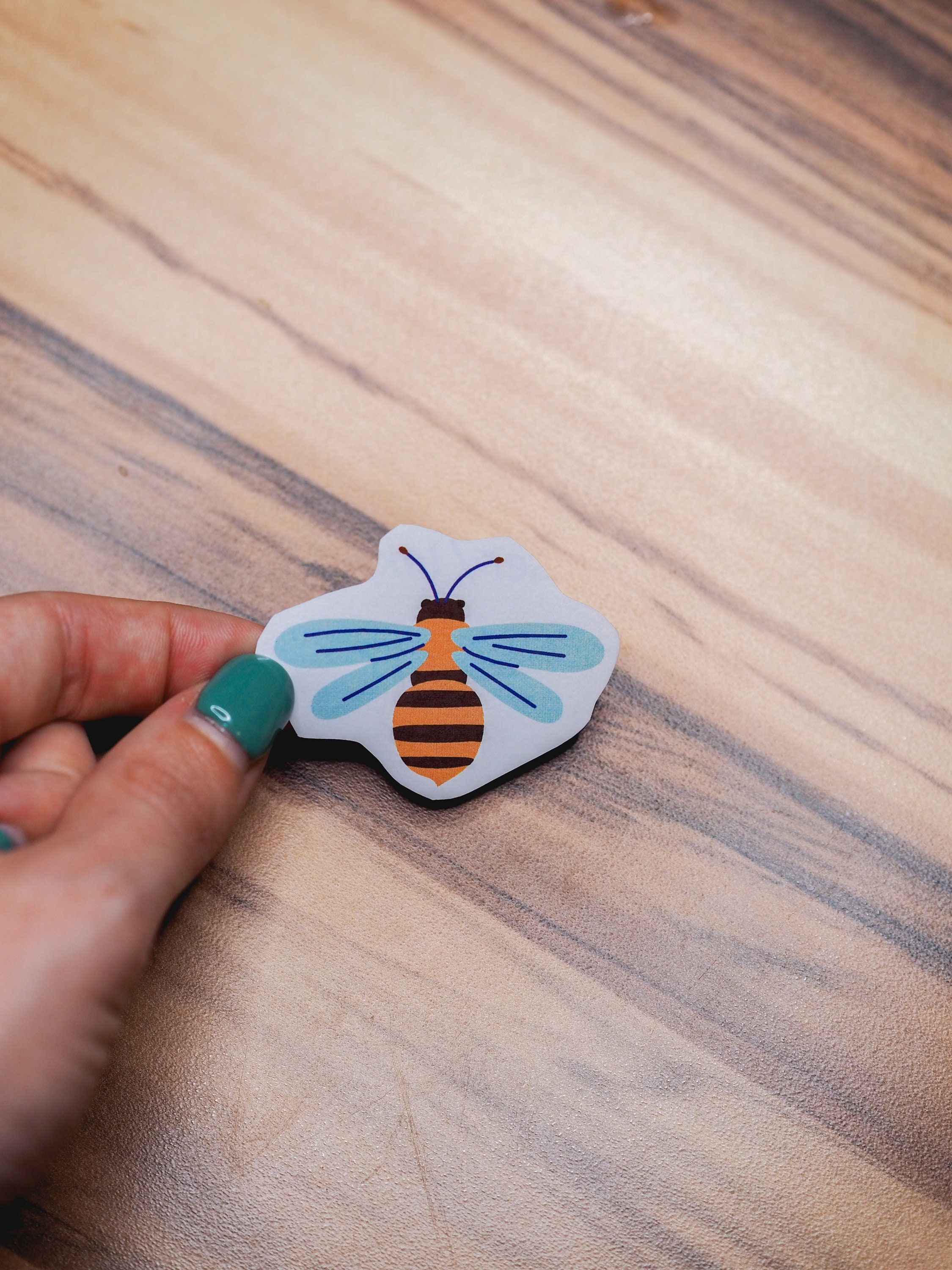 Bee Sticker Biene Aufkleber Laptop Sticker Notebook Sticker Vinyl ...