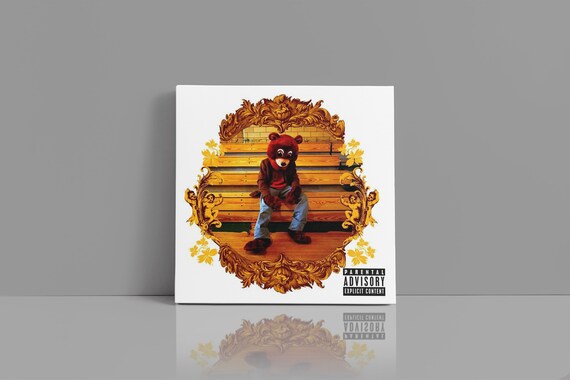 The College Dropout: Album Cover Canvas Art - Etsy