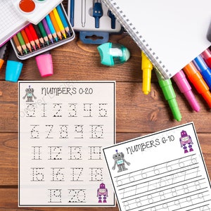 Number Tracing | Tracing Numbers | Tracing Worksheets | Busy Book ...