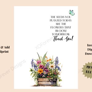 Teacher Appreciation Week Printable Handprint Art | Teachers the Plant ...