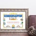 Kindergarten Certificate | End of Year Certificate | Kindergarten ...
