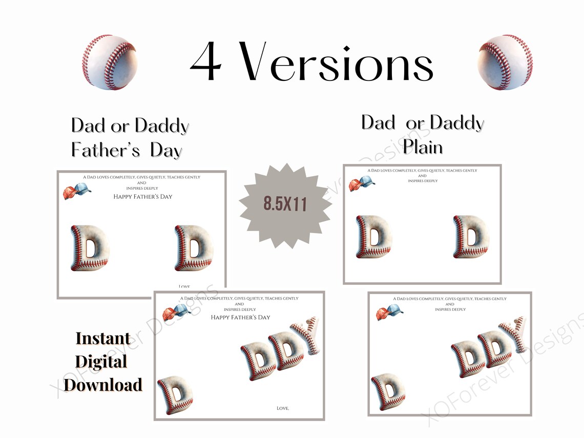 Baseball Father's Day Father's Day Handprint Craft Father's Day Poem ...