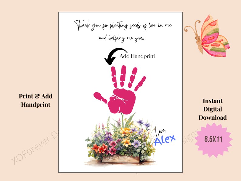 Teacher Appreciation Week Printable Teacher Thank You Teacher Poem ...