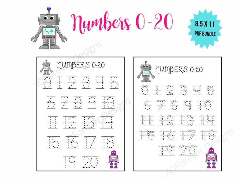 Number Tracing | Tracing Numbers | Tracing Worksheets | Busy Book ...