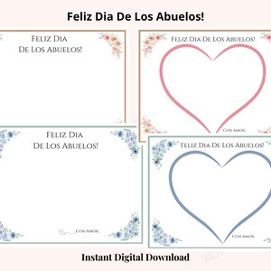 Spanish Grandparent Handprint | Dia De Los Abuelos | Happy Grandparents ...