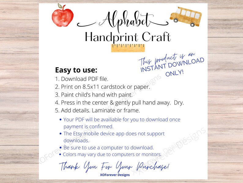 ABC Handprint Art Craft | Teacher Resources | Hello Preschool ...