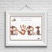 Cowboy Papa/papi | Papa/papi Handprint Craft | Feliz Dia Del Padre ...