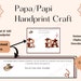 Cowboy Papa/papi | Papa/papi Handprint Craft | Feliz Dia Del Padre ...