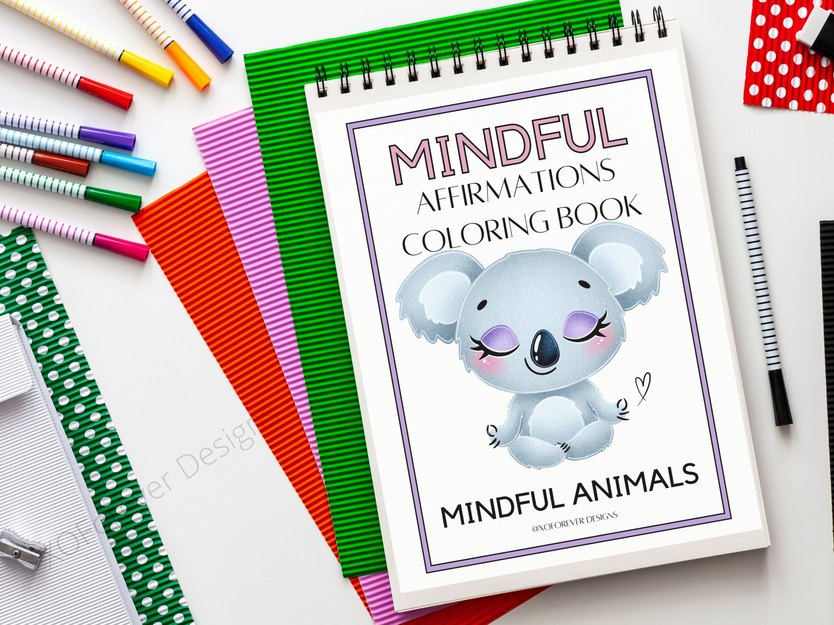 Mindfulness Coloring Book | Positive Affirmations for Kids | Coloring ...