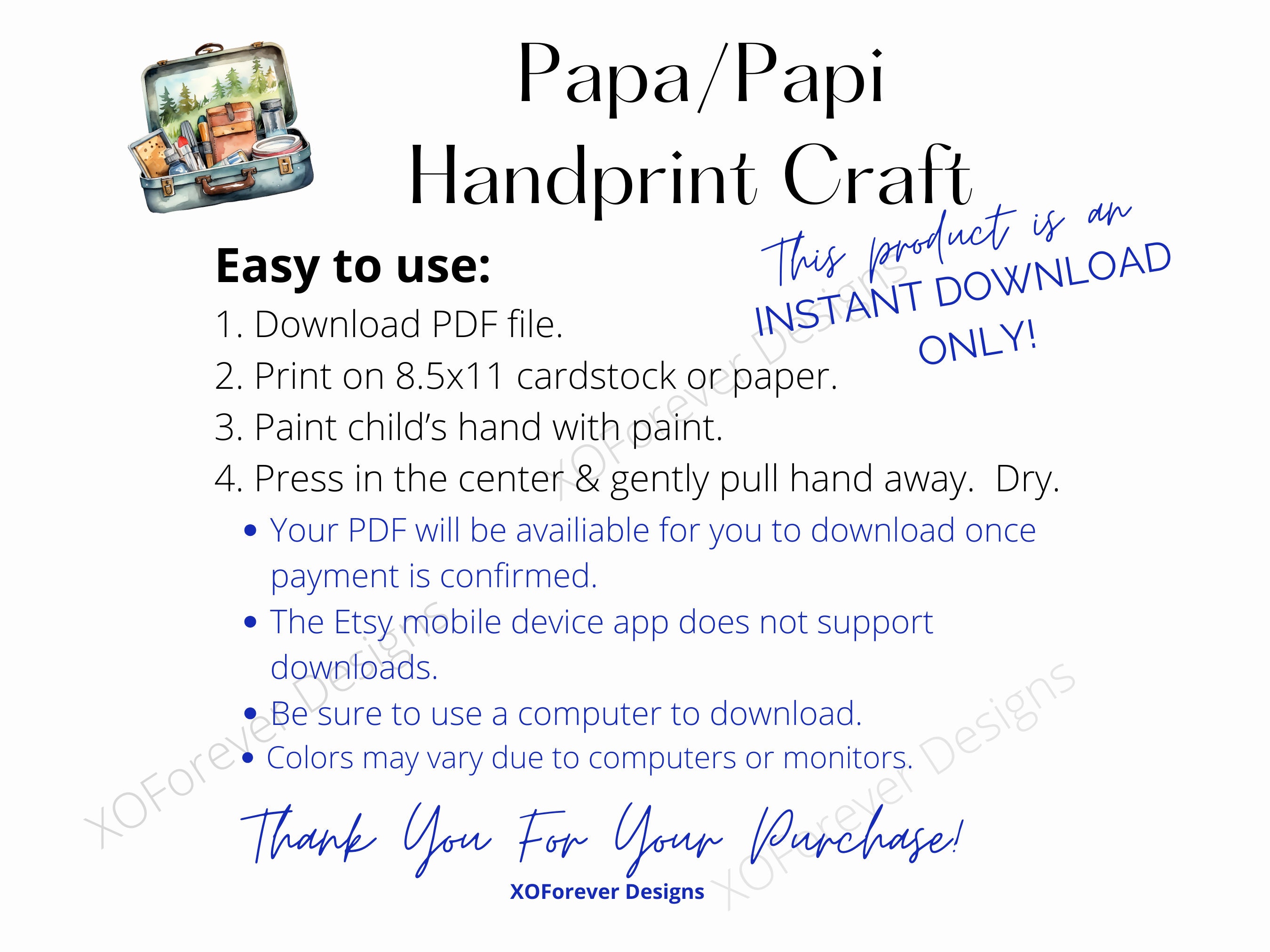 Baseball Papa/papi | Papa/papi Handprint Craft | Feliz Dia Del Padre ...