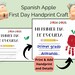 Spanish First Day of School Handprint | Memory Book | Teacher Resources ...