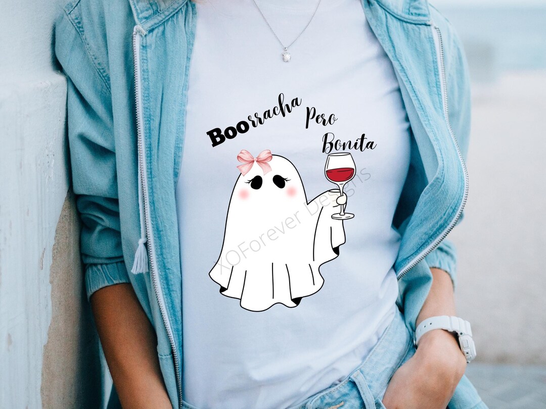 Trendy Halloween | Boo Rracha Pero Bonita | Mexican Halloween | Wine ...