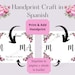 Spanish Mother's Day Gift | Regalo Para Mama | Handprint Craft | Dia De ...
