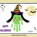 Witch Handprint Art | Halloween Handprint |fall Art Craft | Preschool ...