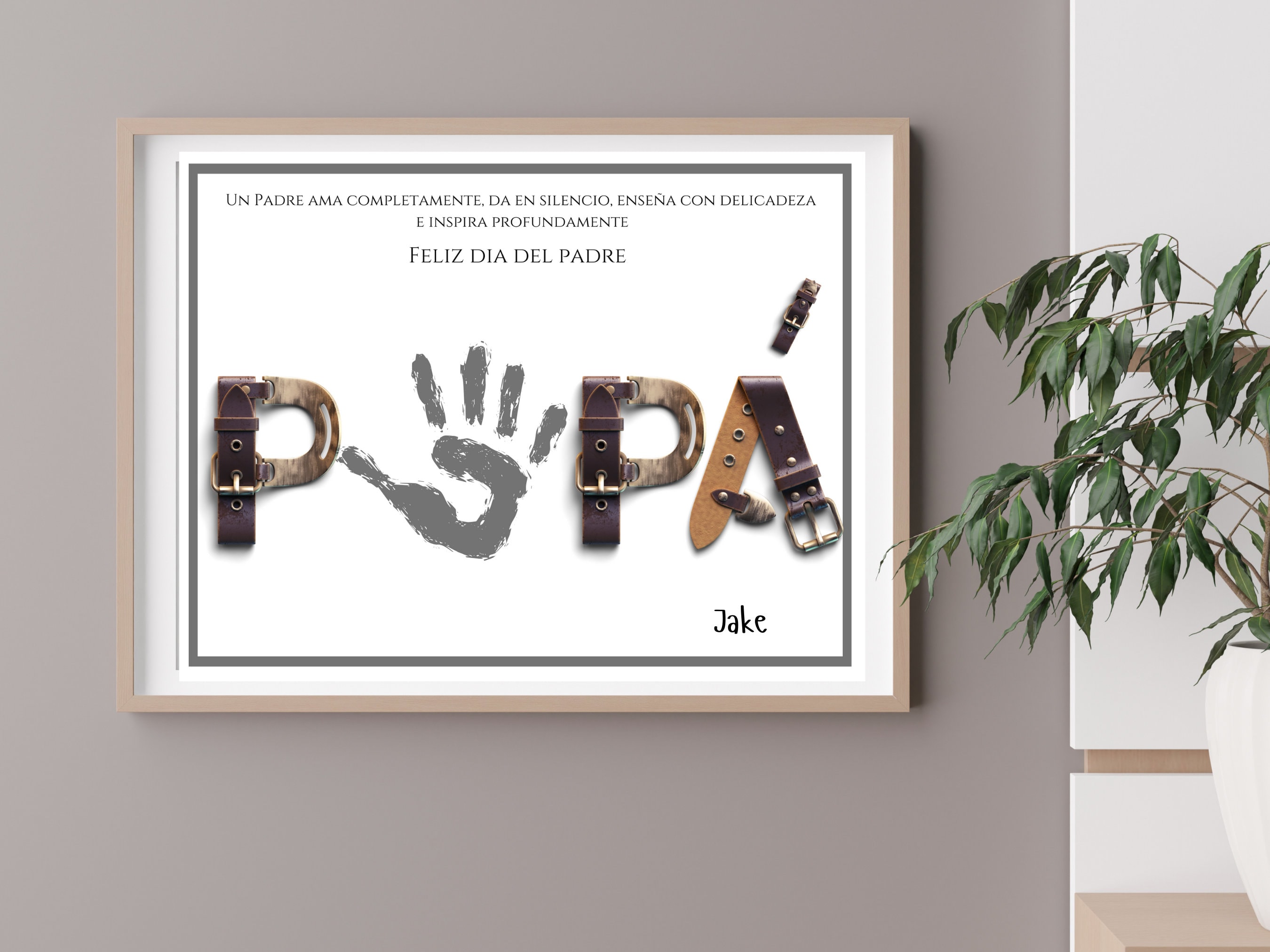 Papa/papi Father's Day | Papa/papi Handprint Craft | Feliz Dia Del ...