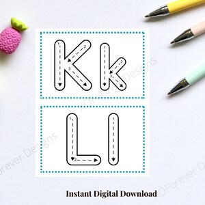 Alphabet Tracing | Tracing Alphabet | Tracing Worksheets | Busy Book ...