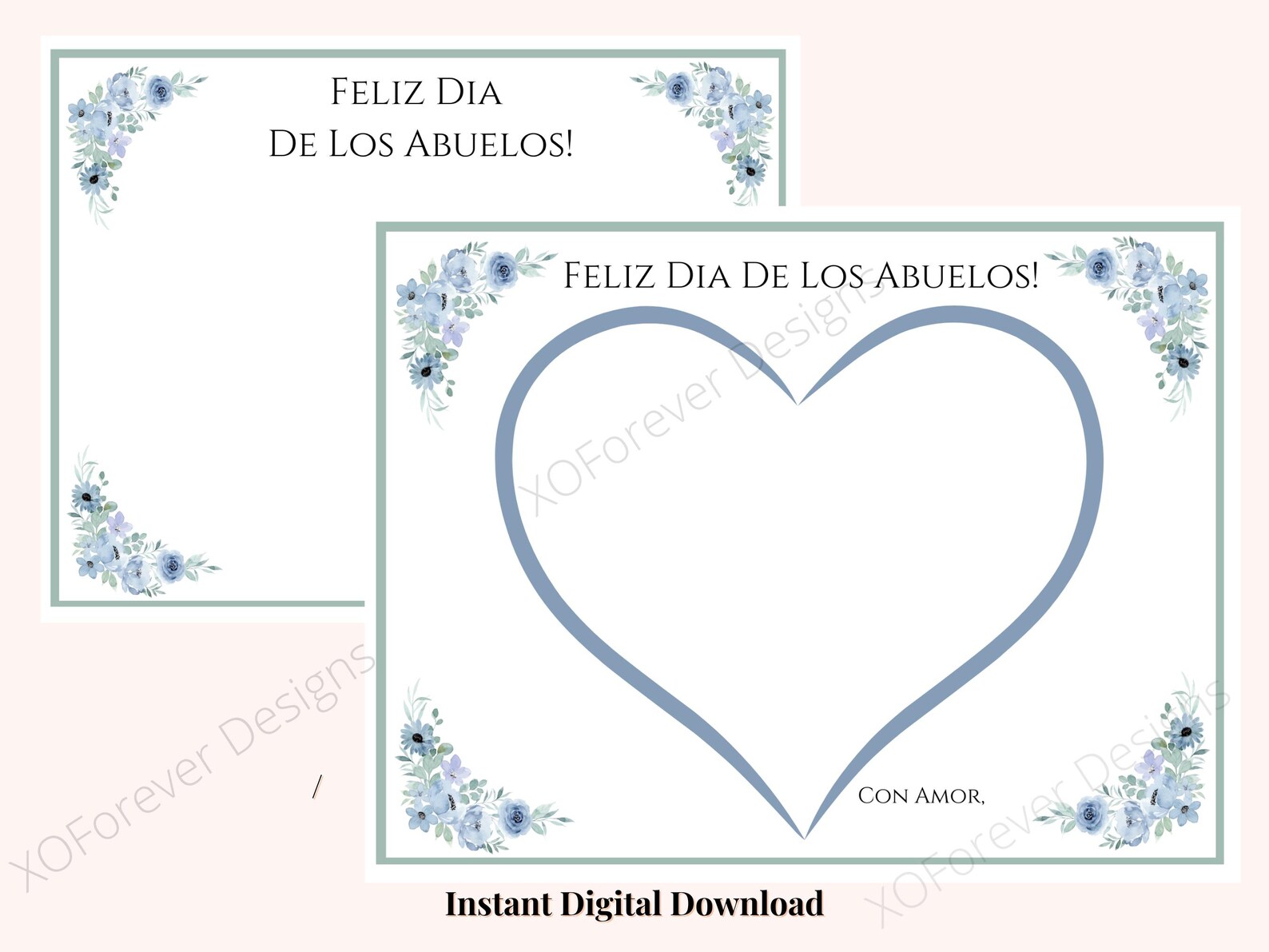 Spanish Grandparent Handprint | Dia De Los Abuelos | Happy Grandparents ...