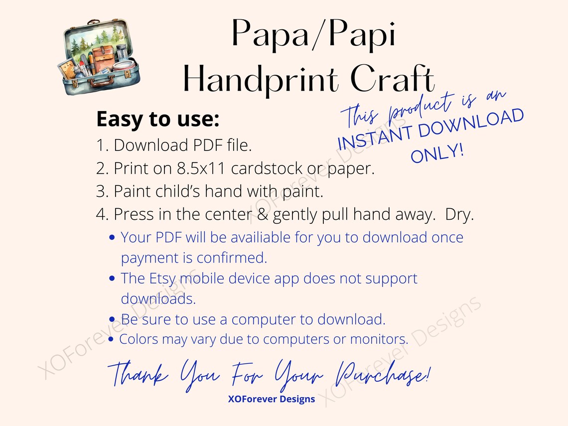 Cowboy Papa/papi | Papa/papi Handprint Craft | Feliz Dia Del Padre ...