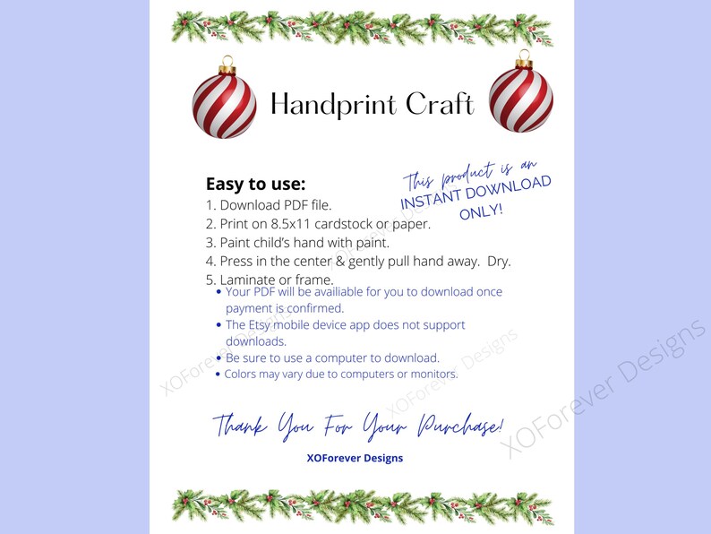 Nativity Handprint | Nativity Scene | Christmas Handprint | | Preschool ...