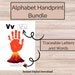 ABC Handprint Art Craft | Teacher Resources | Hello Preschool ...