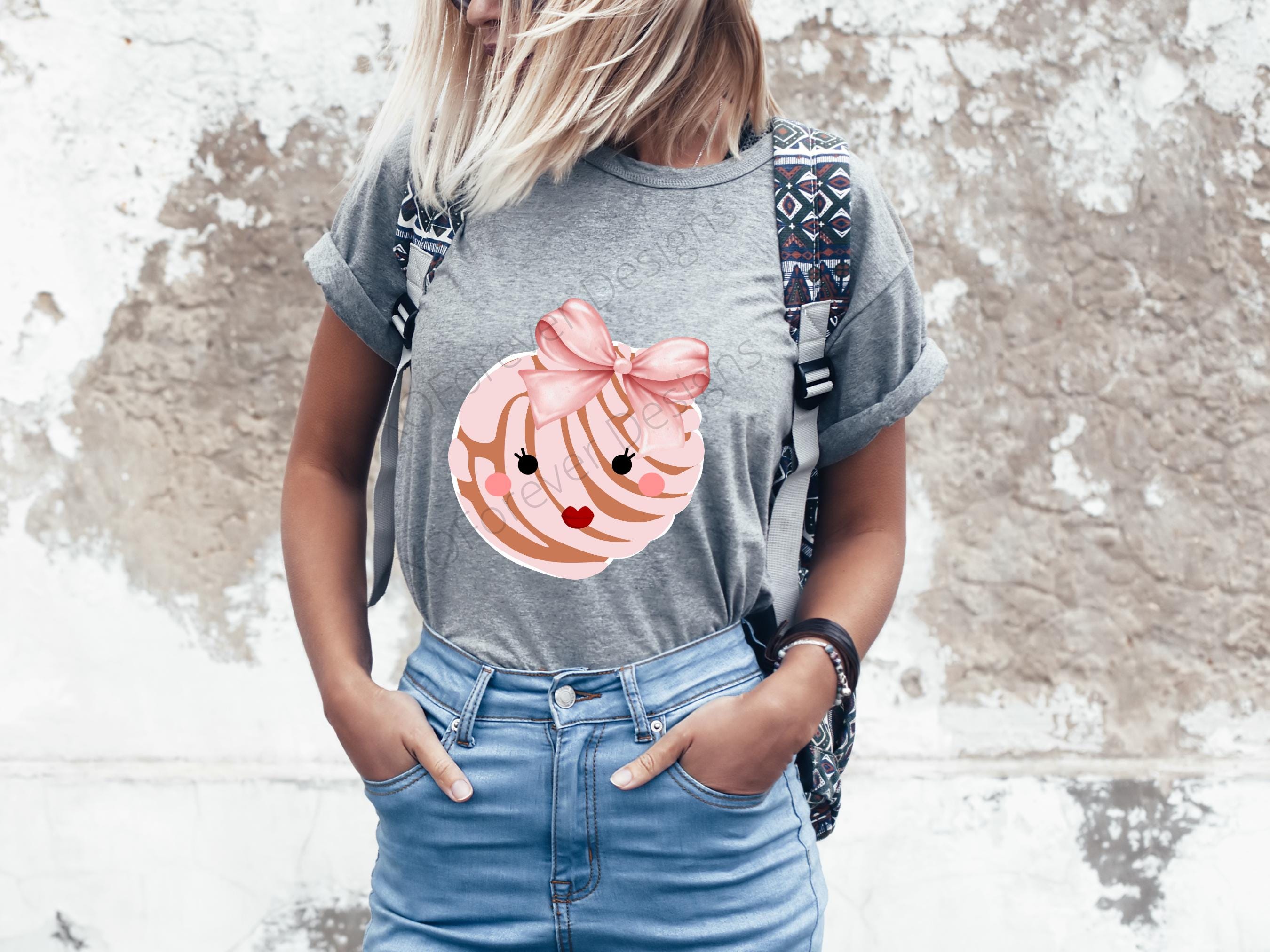 Coquette Concha | Concha PNG | Latino | Mexican Shirt | Concha PNG ...