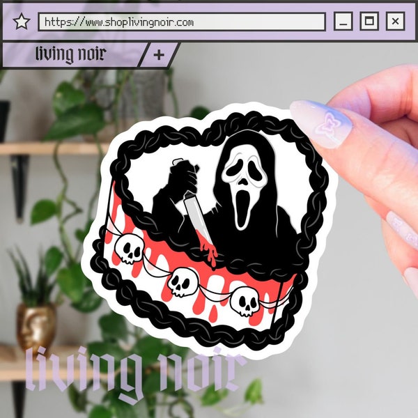Ghostface Cake - Etsy