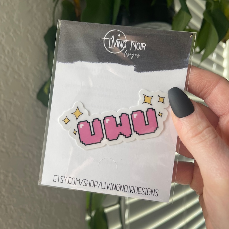 Uwu Pixel Sticker 8-bit Uwu Sticker Egirl Uwu Sticker - Etsy Ireland