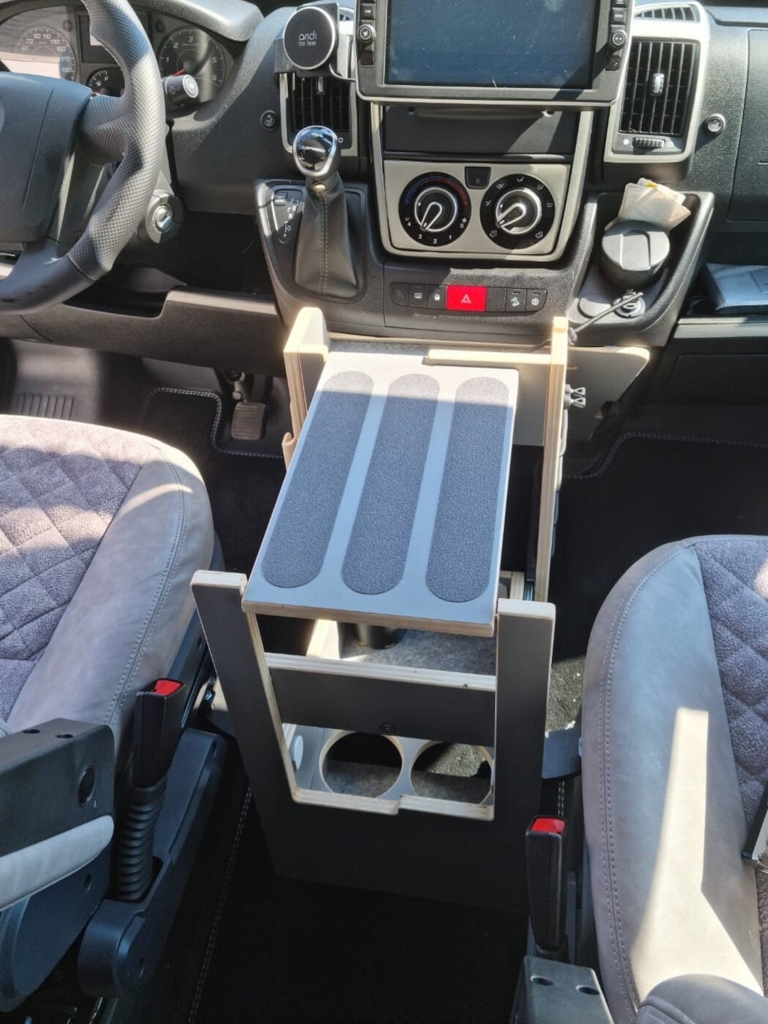 Box für Mittelkonsole MiKoBox für Fiat Ducato / Citroen Jumper/ Peugeot ...