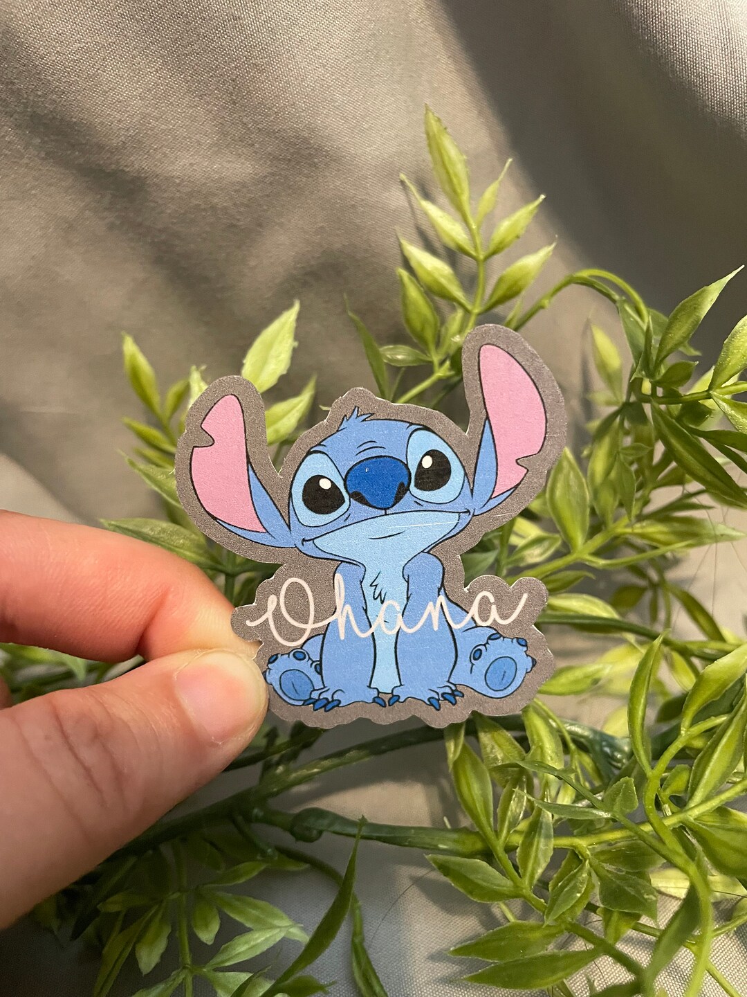 Gray Stitch Sticker - Etsy