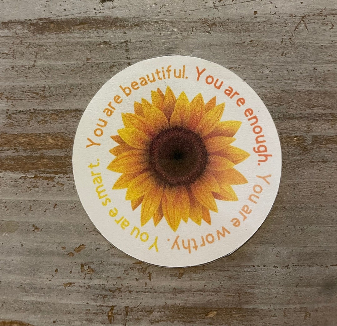 Self-love Flower Sticker - Etsy