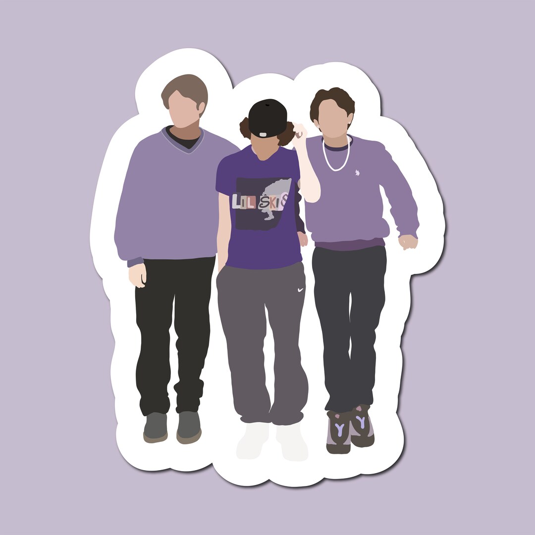 The Sturniolo Triplets in Purple Outfits Die-cut Stickers - Etsy