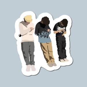 Antisocial Sturniolo Triplets Die-cut Stickers - Etsy