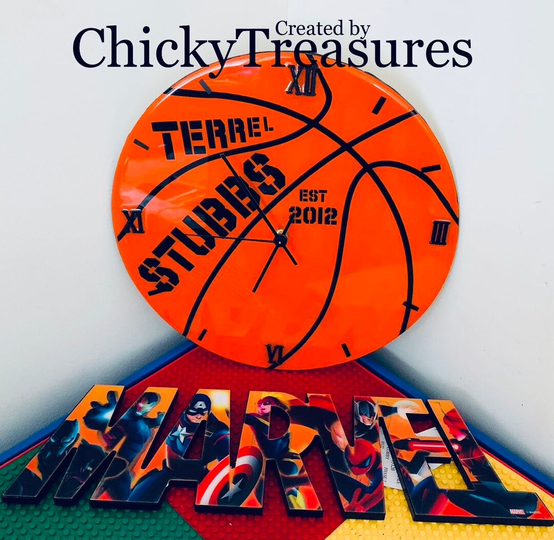 Customized Sports Clock, Personalized Softball Baseball Memorabilia ...