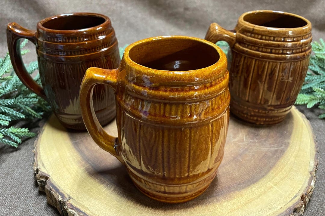 Roll Out the Barrel! Vintage Barrel Mug for Your Ice Cold Beer or Even ...