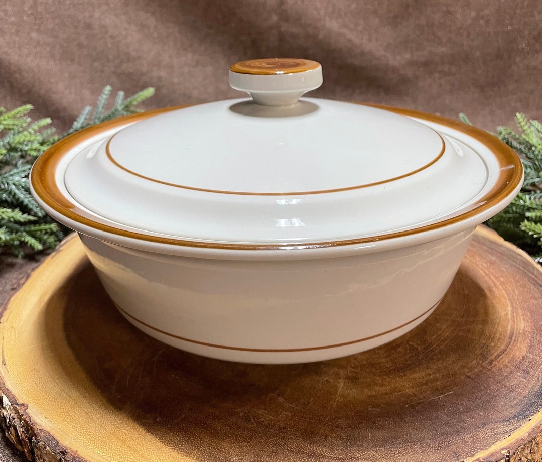 Classic Casserole Dish Brown Monterrey Stoneware by MSI. Vintage 70’s ...