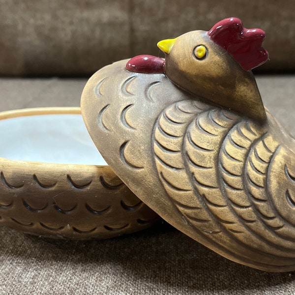 Rooster Covered Box - Etsy