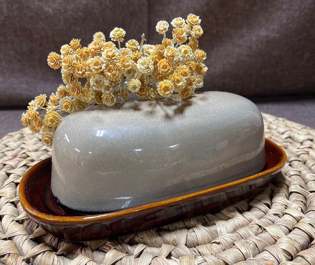 SANGO “nova Brown” Butter Dish - Etsy