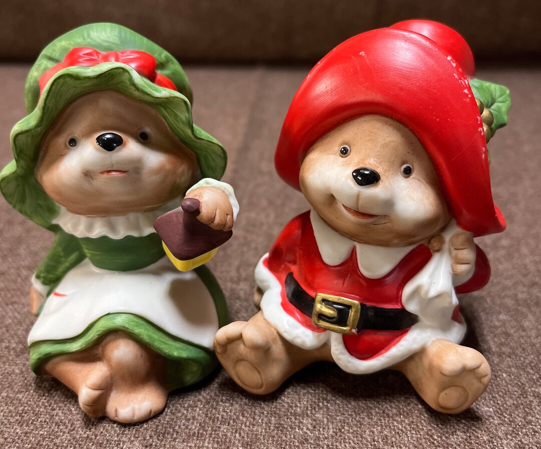 Adorable Little Christmas Bears! the Perfect Little Gift or Tabletop ...