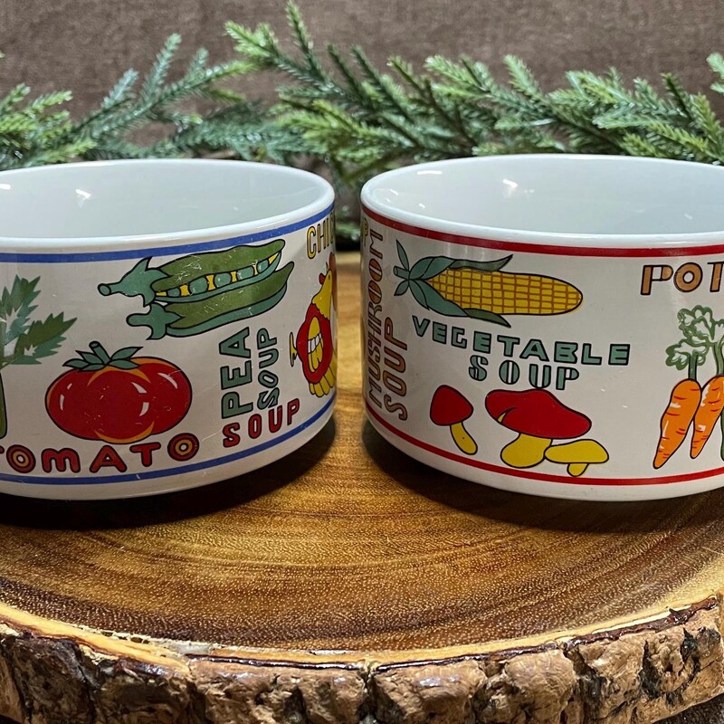 Vintage Soup Bowls - Etsy