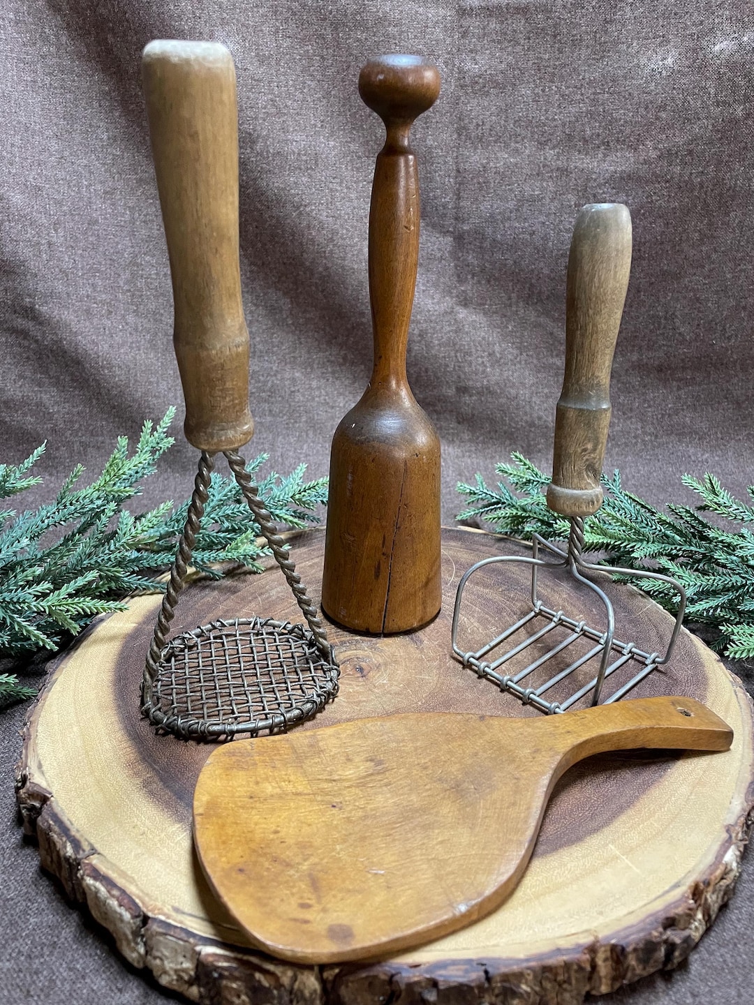 Antique Farmhouse Tool Collection in a Set of Four - Etsy