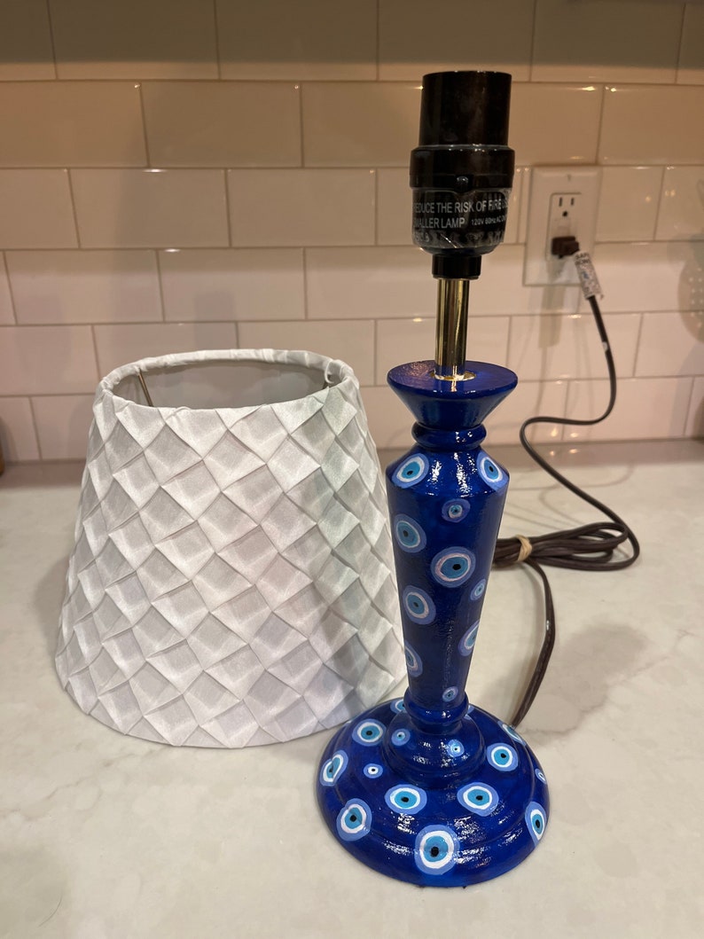This Magical Evil Eye Lamp is All the Protection You Need to - Etsy